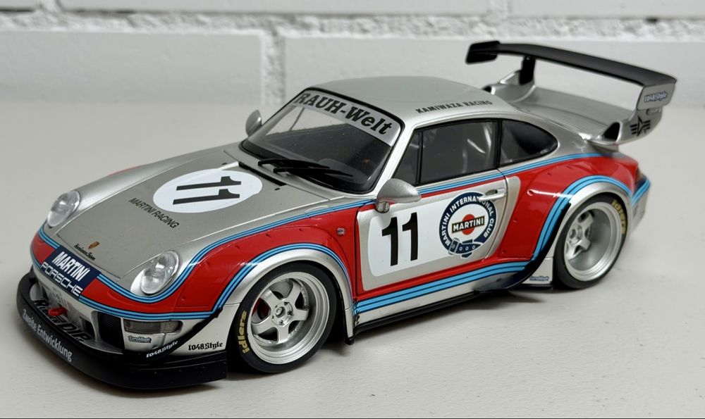 Solido Porsche 911 964 RWB Martini 1:18 Rauh Welt Top (Neu (gemäss ...