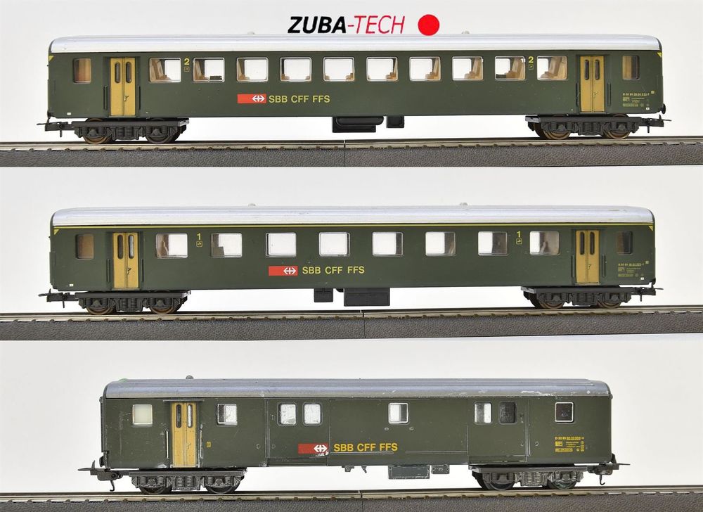 Lima 3x Personenwagen EW II SBB H0 GS (Gebraucht) in St. Gallen für CHF 12.5 – mit Lieferung auf ...