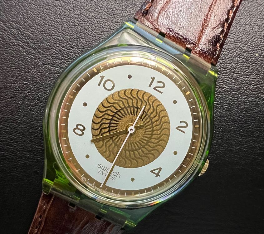 VINTAGE - SWATCH GR 114 “GALLERIA” (1991) (Neu und originalverpackt) in ...