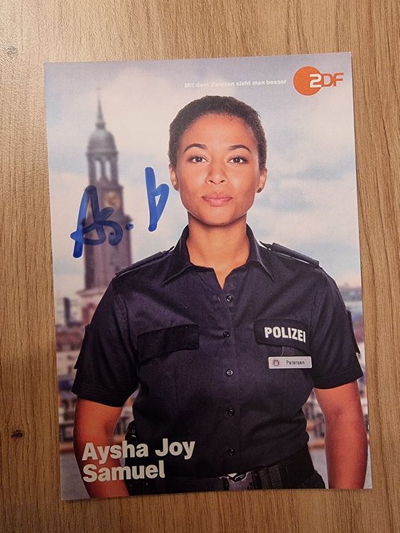 Aysha Joy Samuel Originalautogramm "Notruf Hafenkante" | Kaufen auf Ricardo