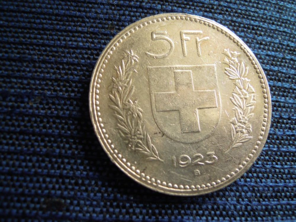 Grosser Fünfliber, Jahrgang 1923 | Kaufen auf Ricardo