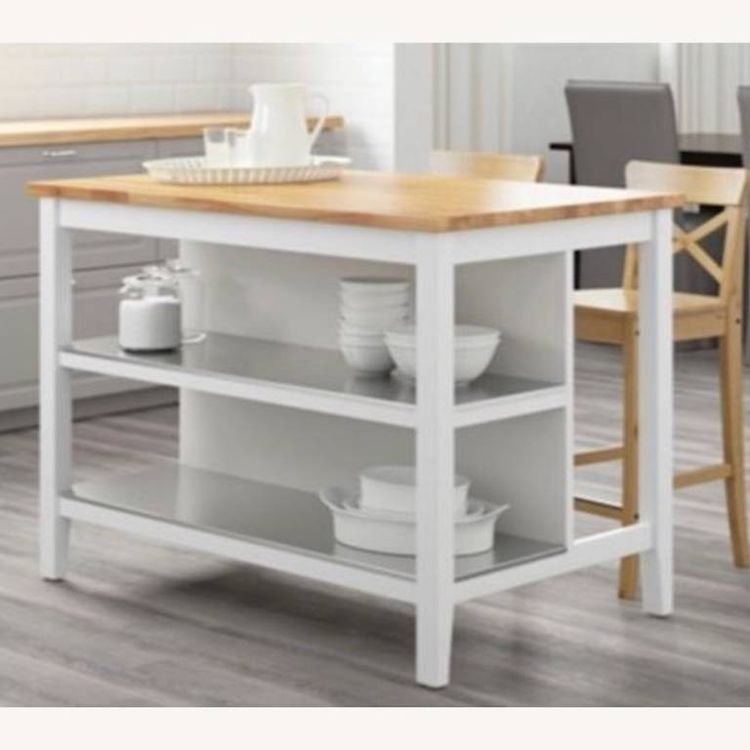 Îlot de cuisine IKEA Stenstorp avec 2 tabourets (D'occasion) à Aigle ...