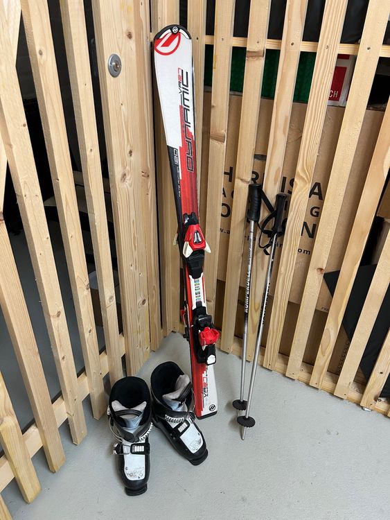Skiset Skis 120 cm, Schuhe 21 (33.5) | Kaufen auf Ricardo