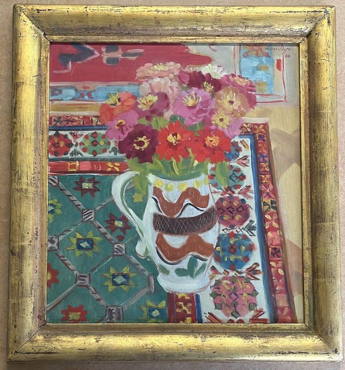 Gemälde, stimmiges Stilleben von Hans Wullschleger (ID 6805) (Gebraucht ...