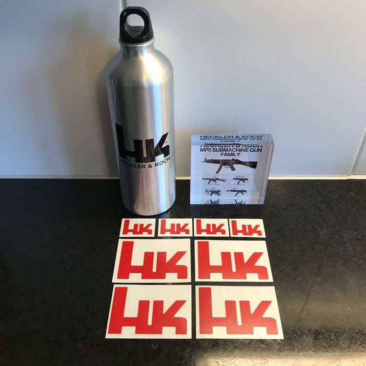 >RAR: Set Sticker Display Aluflasche HECKLER & KOCH MP5 - DE (Neu und ...