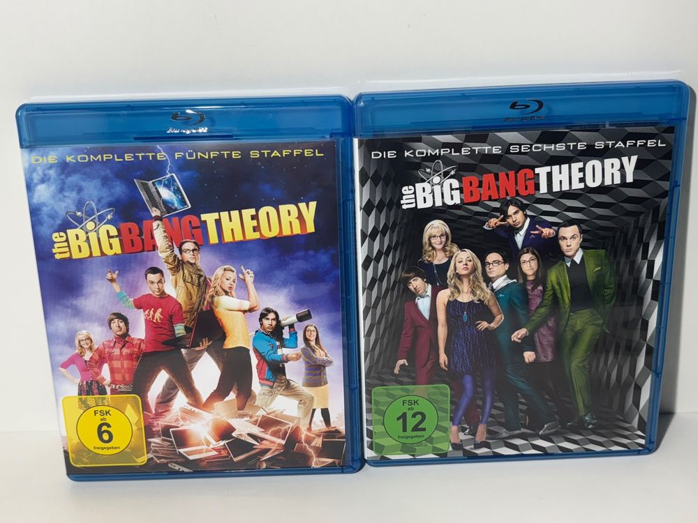 The Big Bang Theory 1-8 Blu Ray (Gebraucht) in Wilderswil für CHF 39.9 ...