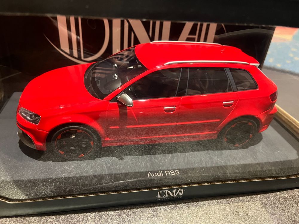 Audi RS3 8P Sportback 1/18 Rouge Misano Edition limitée (Neuf avec ...