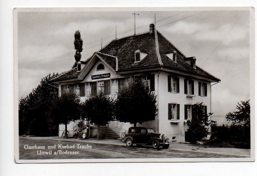 Uttwil TG Gasthaus Traube Auto 1940 (Antik) in Rapperswil SG für CHF 8 ...
