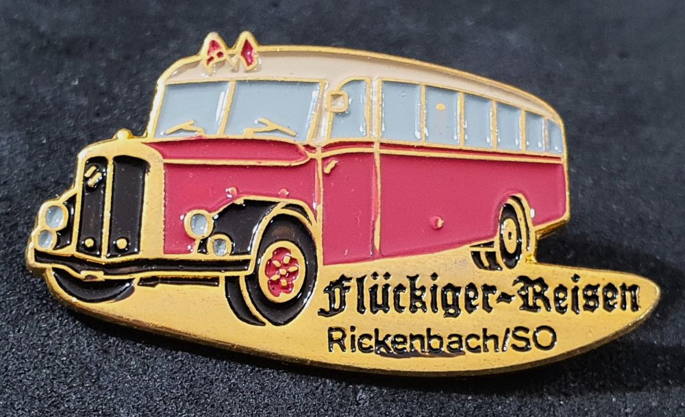 V550 - Pin Saurer Bus Flückiger Reisen Rickenbach Solothurn (Gebraucht) in Reinach BL für CHF 3 ...