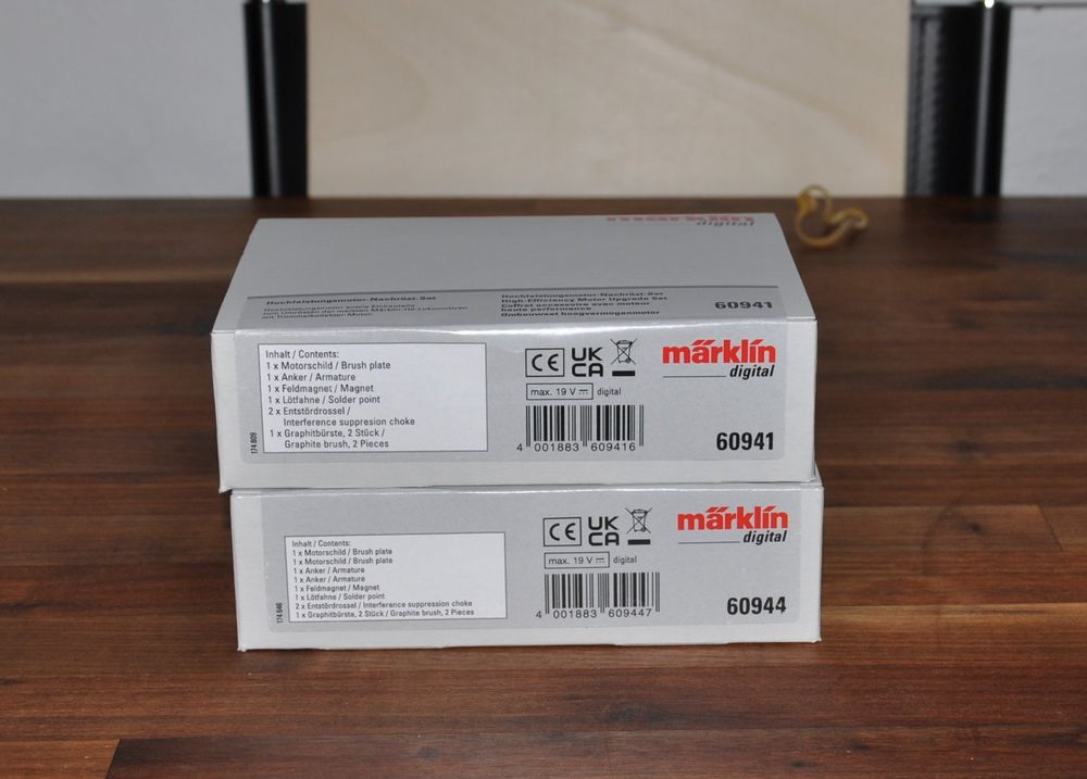 Märklin 60944 & 60941 HL Motor Nachrüst-Sets (Neu und originalverpackt ...