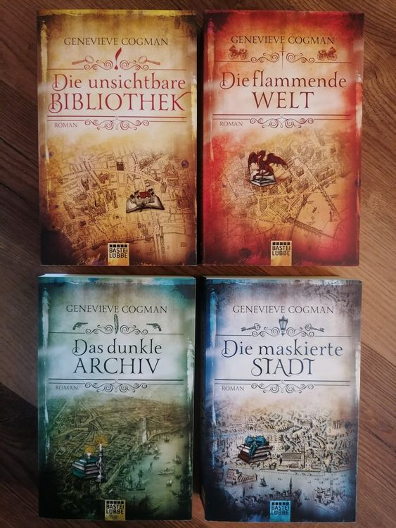 Die unsichtbare Bibliothek 4 Bände - Genevieve Cogman | Kaufen auf Ricardo