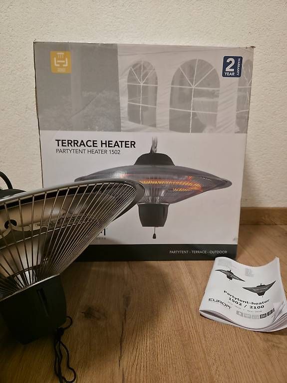 Brandneuer Urom PartyTent Heater 1502 ? 750?1500W Zeltheizer (Gebraucht ...