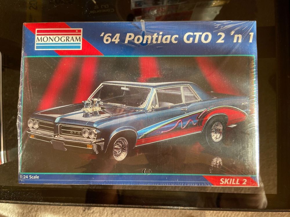64 Pontiac GTO 2‘n1 Monogram 1/24 | Kaufen auf Ricardo