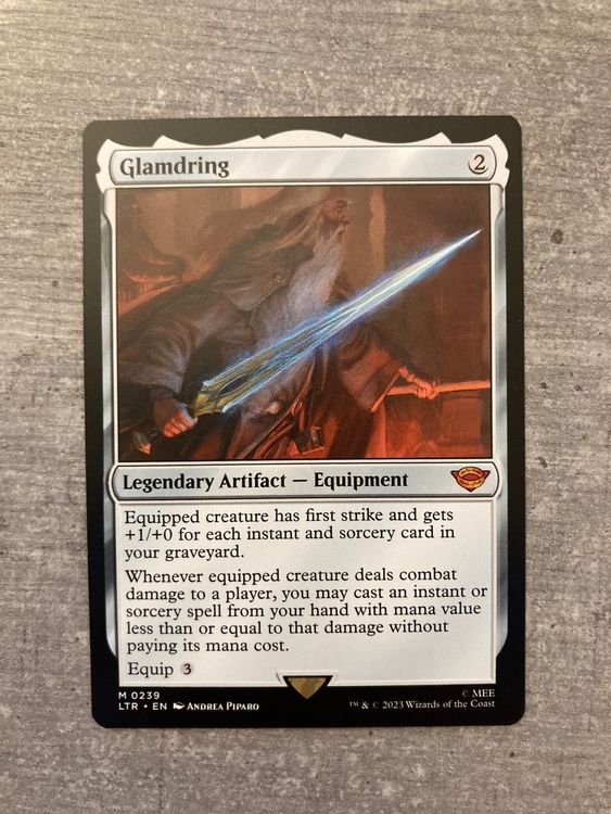 Glamdring The Lord of the Rings NM (Neu (gemäss Beschreibung)) in ...