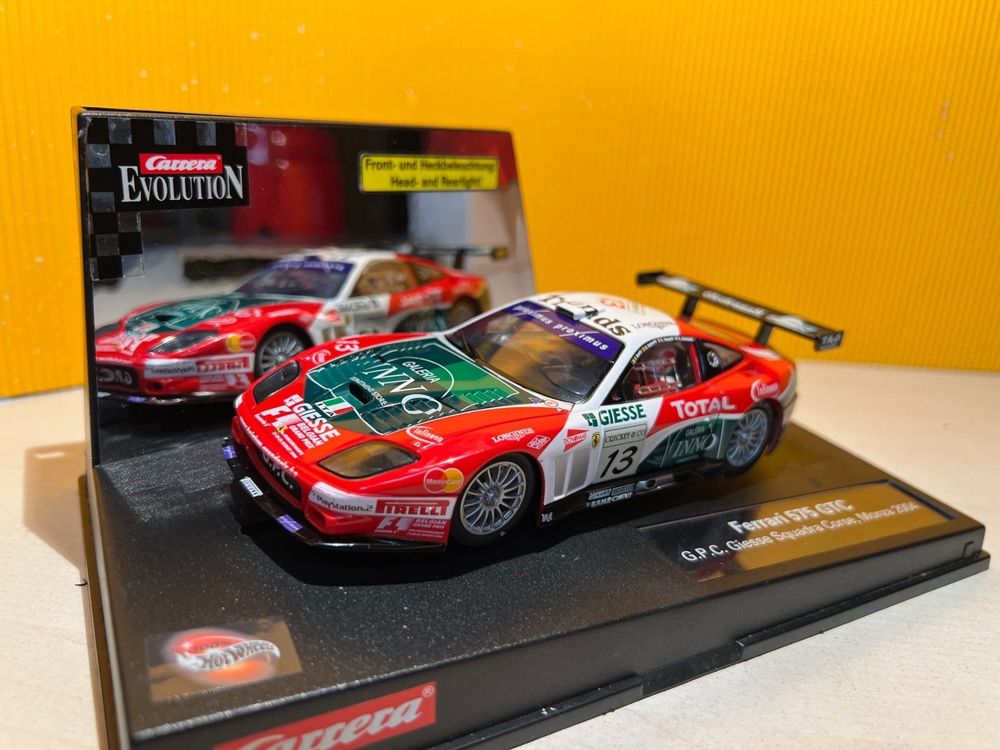 Ferrari 575 GTC «GIESSE» mit LICHT - Carrera Evolution 1:32 (Gebraucht) in für CHF 32 – mit ...