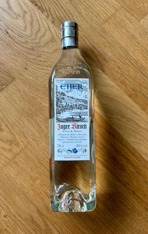 ETTER Zuger KIRSCH (Neu (gemäss Beschreibung)) in Zürich für CHF 39 – mit Lieferung auf Ricardo ...