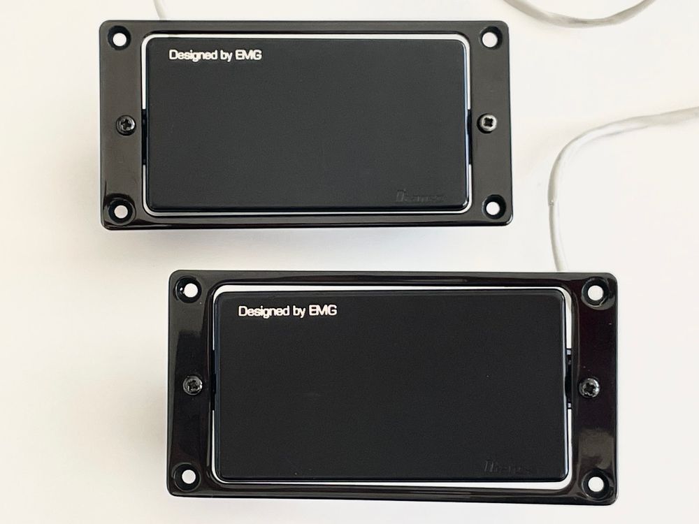 2 HUMBUCKER *** IBANEZ / EMG *** FÜR HEAVY METAL BLACK METAL (Gebraucht ...