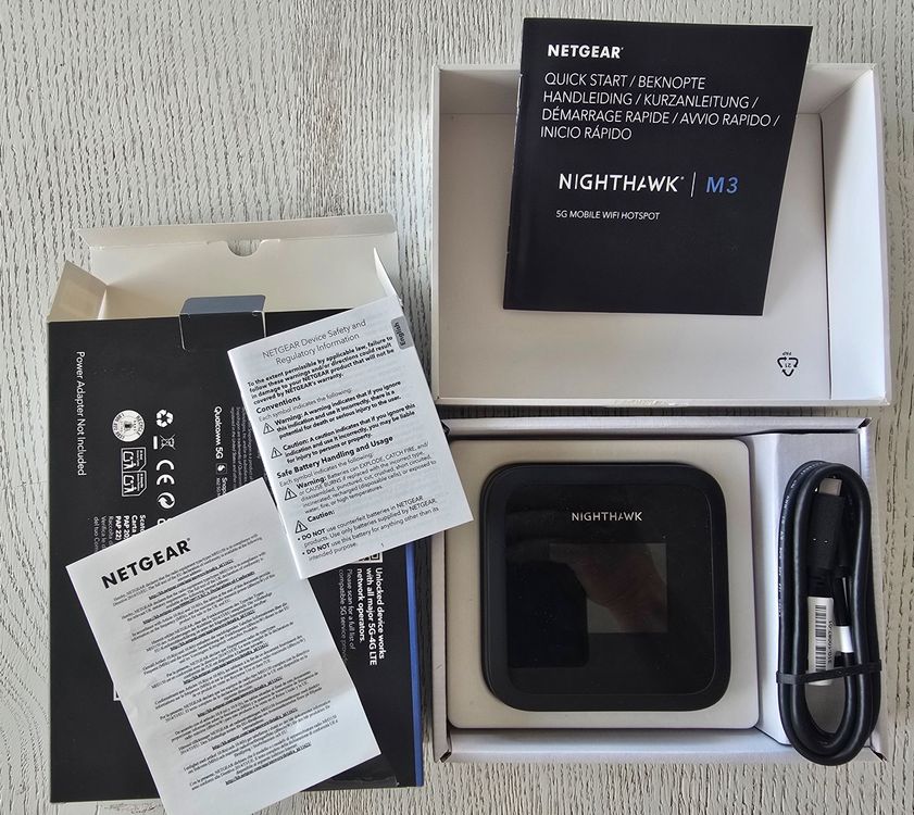 Neuer Nighthawk M3 5G Mobile Wifi 6 Hotspot Router (Neu und ...
