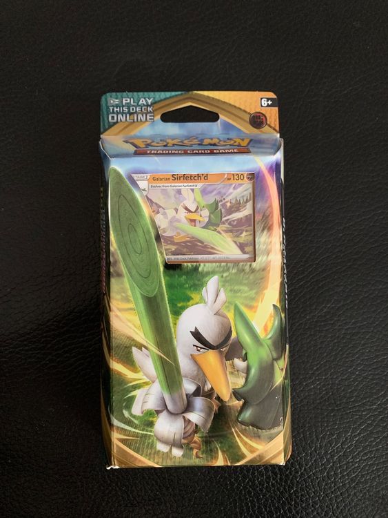 Pokemon Sirfetch‘D Theme Deck, Darkness Ablaze (Neu und ...