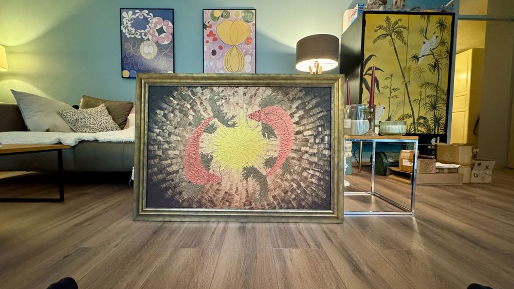 Koi Morning de l'artiste Dan Lafferty,art abstrait 2012 (Gebraucht) in ...