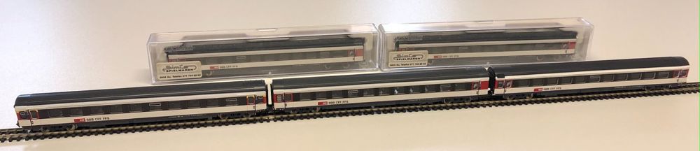 Fleischmann N / SBB / EW IV Personenwagen Konvolut (Neu und ...
