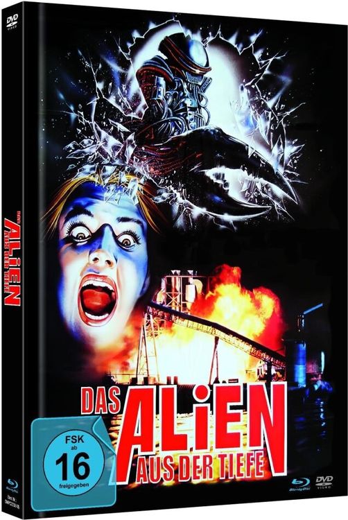 Das Alien aus der Tiefe (1989) Uncut, Mediabook, BD & DVD (Neu und ...
