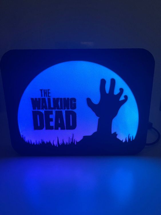 THE WALKING DEAD logo mit LEDs (Neu (gemäss Beschreibung)) in Luzern ...