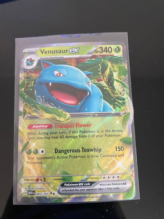 Pokemon Card - 151 - Venusaur EX | Kaufen auf Ricardo