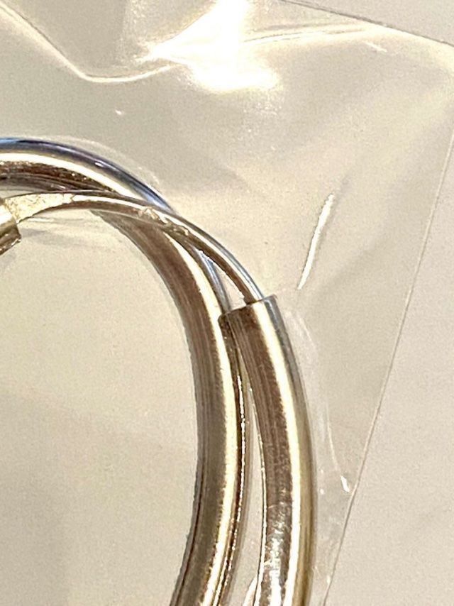 Ohrringe Creole oval 925 Silber filigran Klassiker 15x25mm (Neu (gemäss Beschreibung)) in Zürich ...