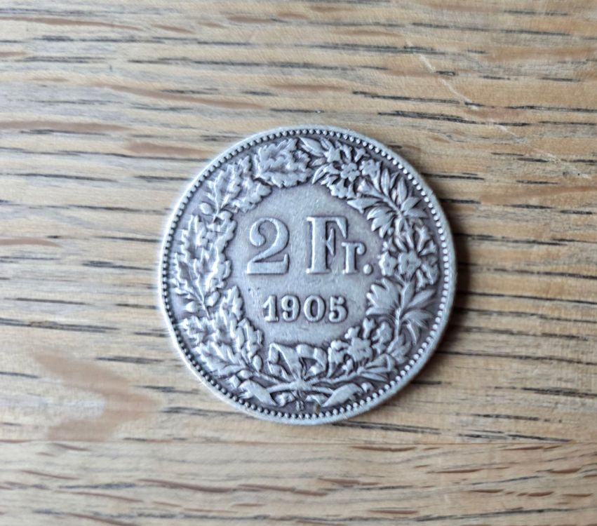 2 Franken Münze (Gebraucht) in Russikon für CHF 12 – mit Lieferung auf Ricardo kaufen