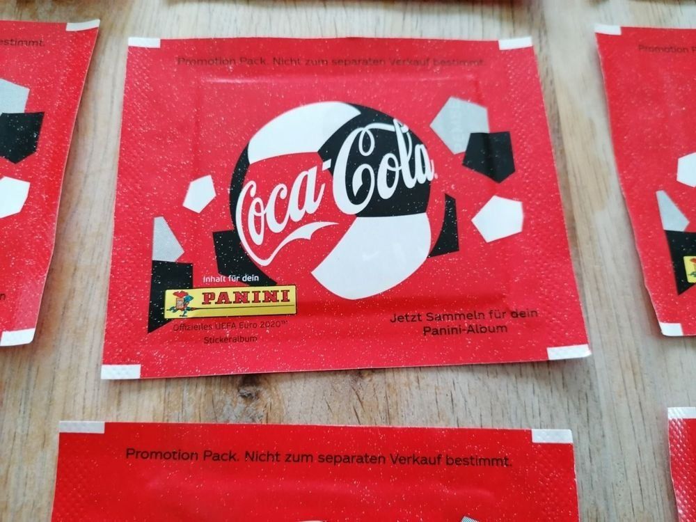 Panini Box EM 2020 Swiss Pearl Coca Cola 100 Tüten OVP (Neu und ...