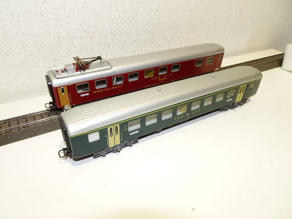 2 Märklin Personenwagen Restaurant SBB A2561 009-6 HO (15) (Gebraucht) in Luzern für CHF 24.9 ...
