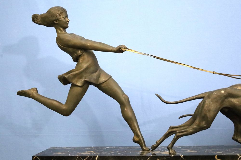 Georges Maxim 1885-1940, Art Deco Skulptur, signiert (Gebraucht) in Zug ...