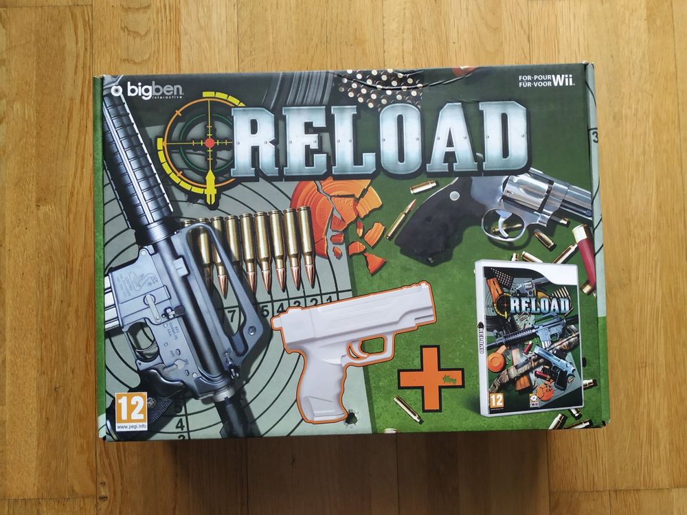 Reload + Gun - OVP (PAL) Nintendo Wii - Fabrikneu !!! (Neu (gemäss ...