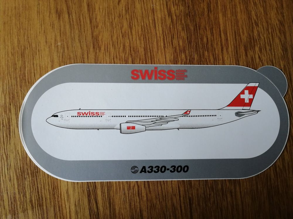 SWISS A330-300 Sticker / AufKleber | Kaufen auf Ricardo