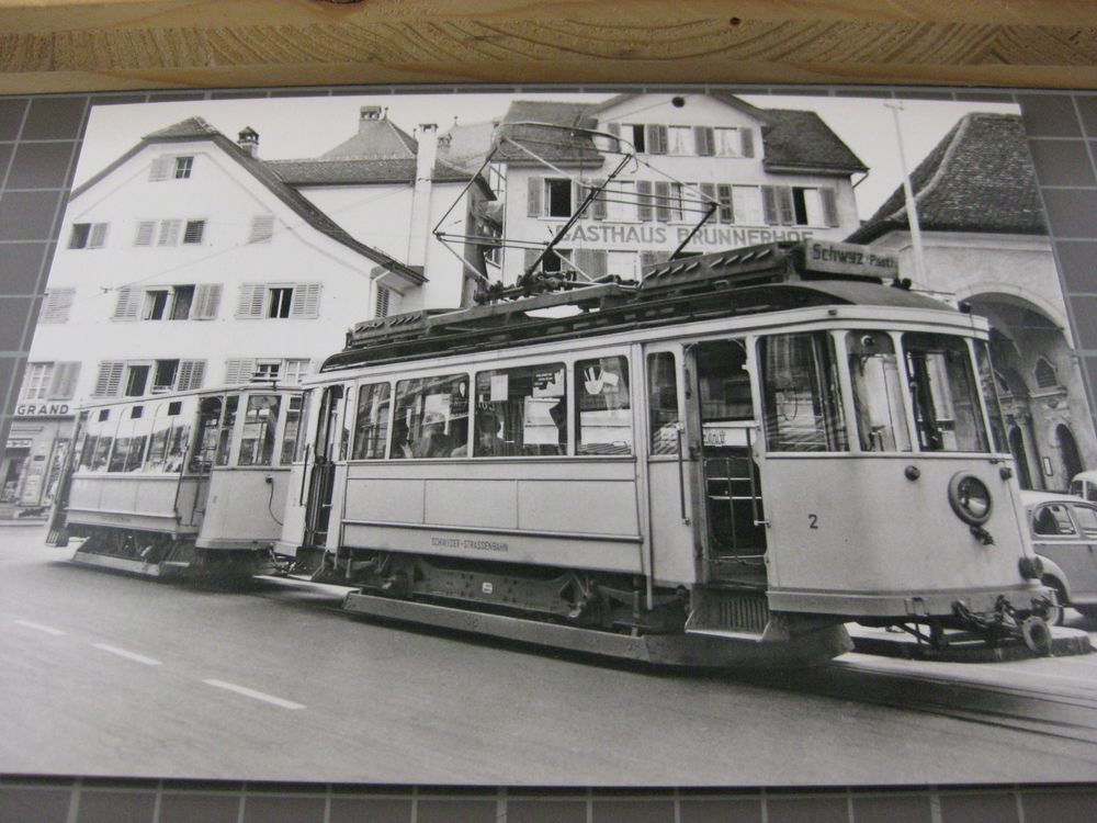 AK Brunnen mit Tram (Neu (gemäss Beschreibung)) in Malters für CHF 7 – mit Lieferung auf Ricardo ...