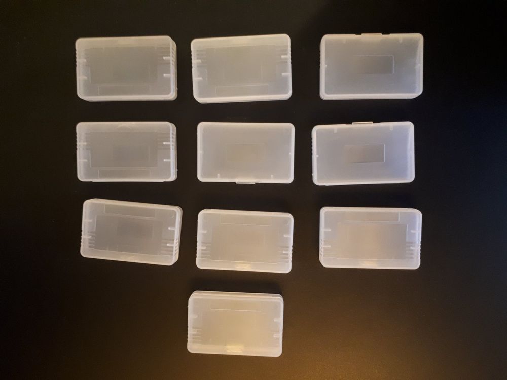 NEU - 10x Schutzhülle für Gameboy Advance GBA Spiele (Neu und originalverpackt) in Liestal für ...