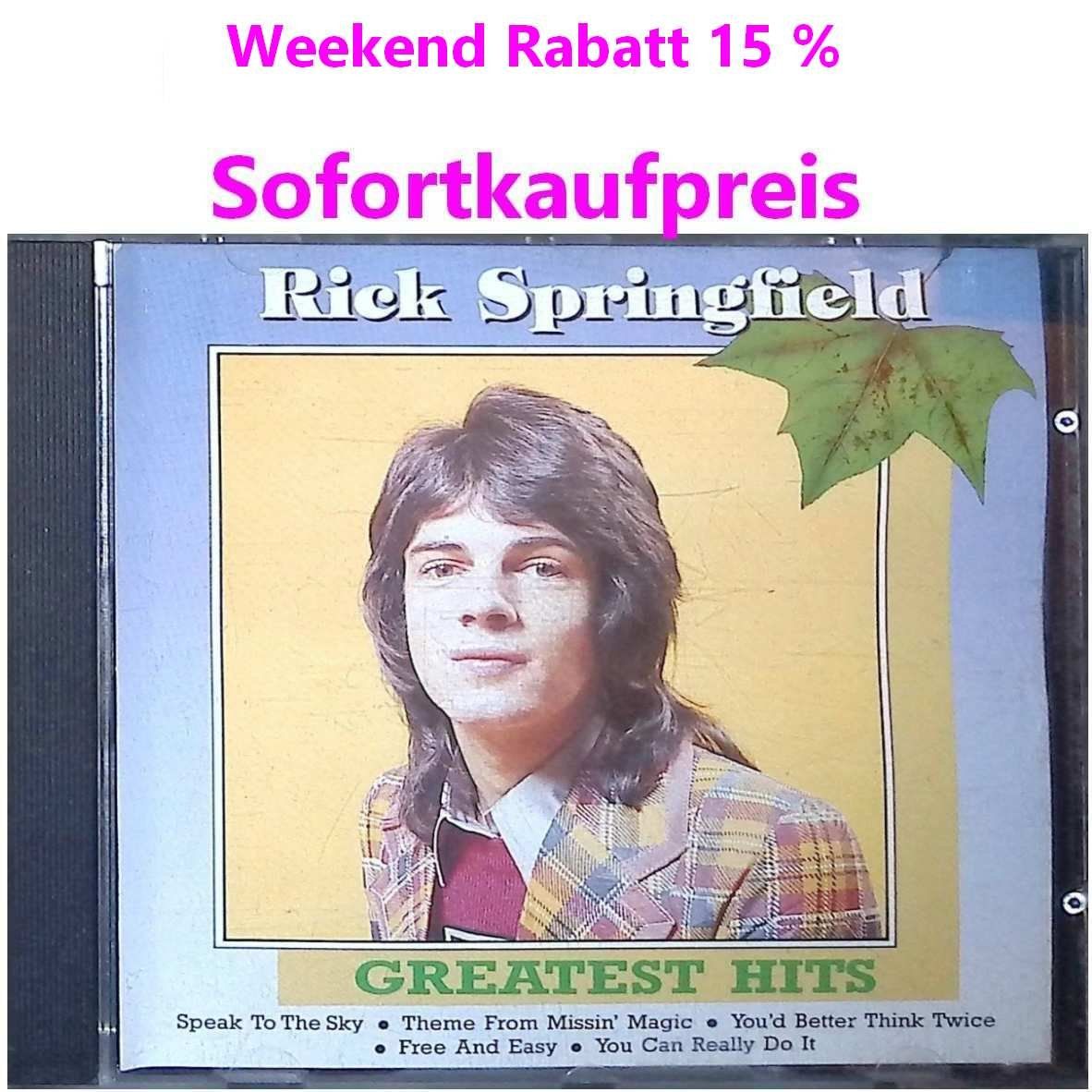 Greatest Hits - Rick Springfield (Gebraucht) in Russo für CHF 2.5 – mit ...