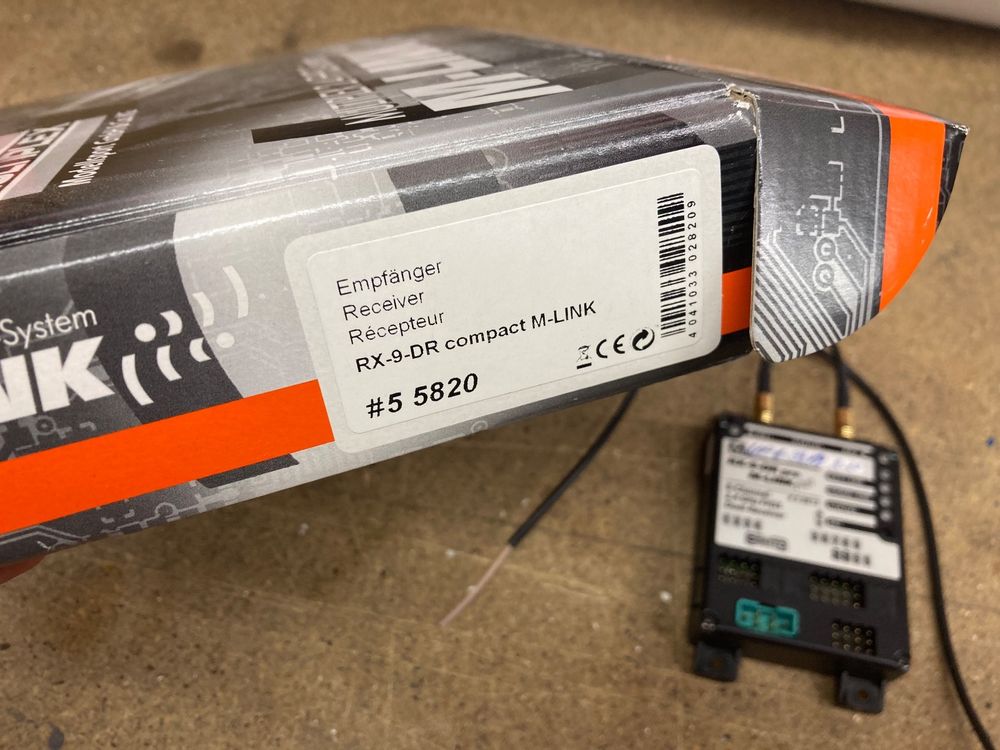 Empfänger Multiplex RX9DR compact M-LINK (Gebraucht) in Freudwil für ...