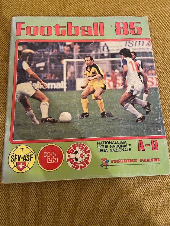 Panini Football 85 Album (Gebraucht) in Adliswil für CHF 130 – mit ...