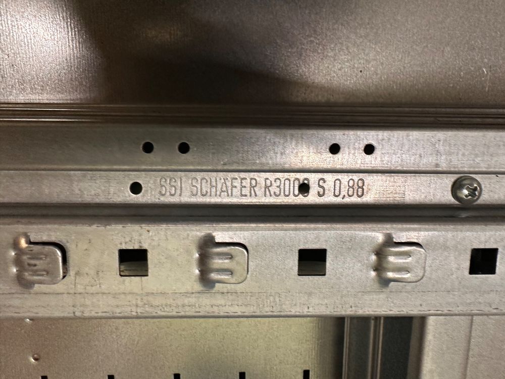 neues SSI Schäfer Metallregal Stecksystem 2600x400xH2500mm (Neu (gemäss Beschreibung)) in Necker ...