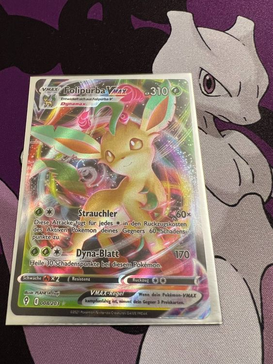 Folipurba VMAX (EVS 008) / Pokemon (Neuf (Voir description)) à Bülach ...