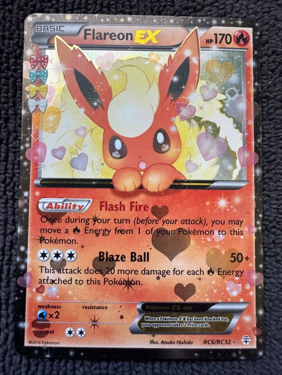 Pokemon Flareon EX XY Generations RC6/RC32 | Kaufen auf Ricardo