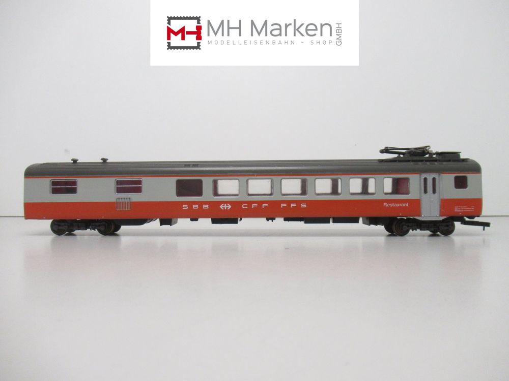 Liliput 88650 Speisewagen Swiss Express SBB o.OVP DC GS H0 (Gebraucht) in Basel für CHF 15 – mit ...