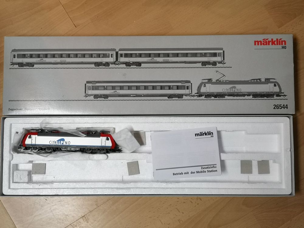 Märklin Re 484 "Cisalpino" SBB Digital. Aus Set 26544 (Gebraucht) in ...