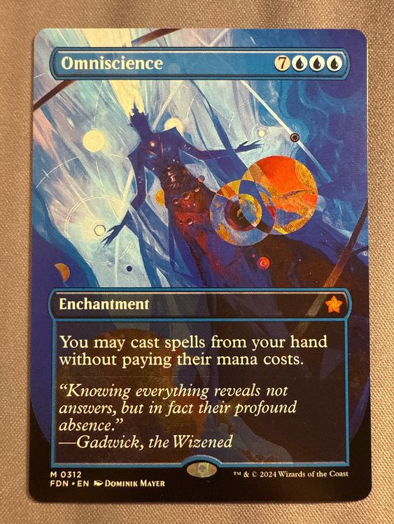 Omniscience Variant 0312 Foundations (Neu (gemäss Beschreibung)) in Windlach für CHF 5 – mit ...