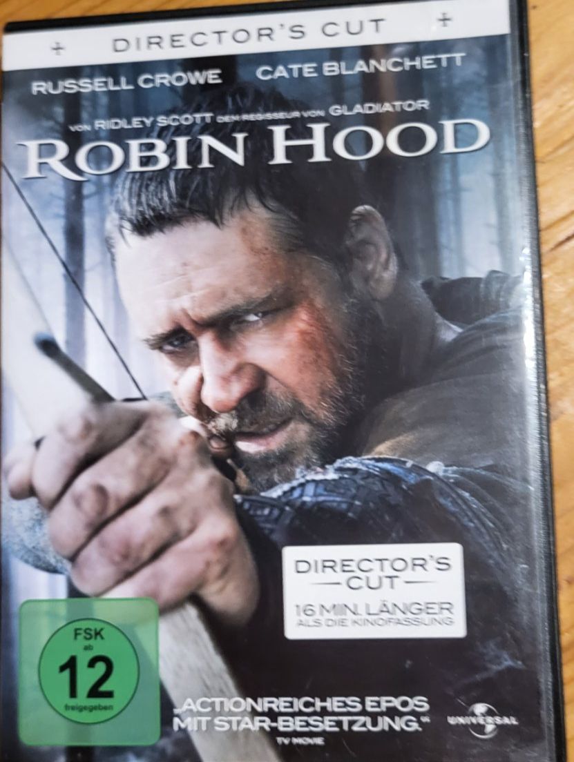 Robin Hood - Director's Cut DVD - Russell Crowe 🏹 Film (Gebraucht) in ...