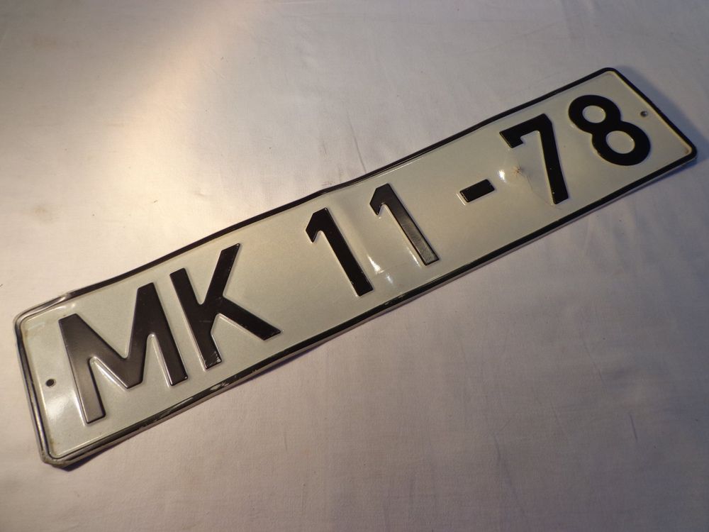 Autonummer / Nummernschild | Kaufen auf Ricardo