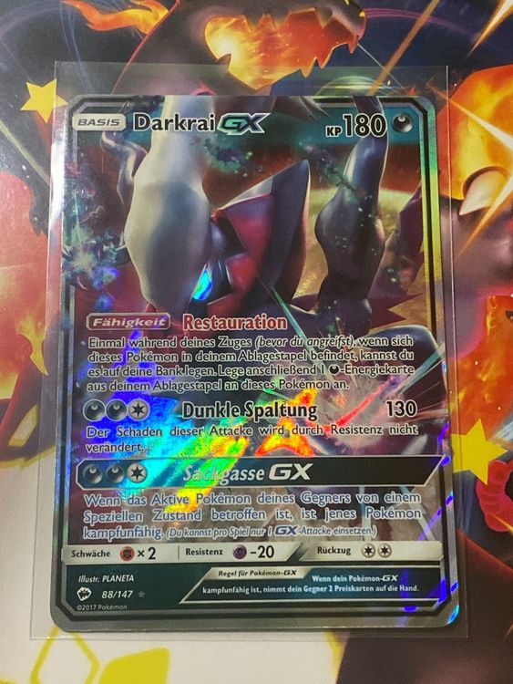 Pokemonkarte Darkrai GX (Neu (gemäss Beschreibung)) in Neuhausen für CHF 5.5 – mit Lieferung auf ...
