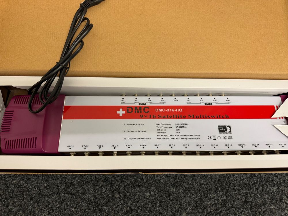 DMC-916-HQ Sat Multiswitch | Kaufen auf Ricardo